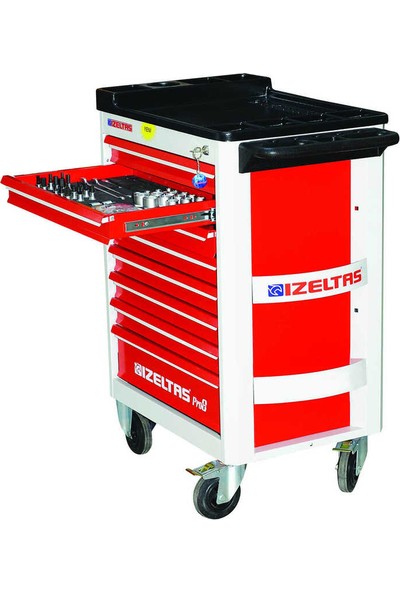Izeltaş 8 Çekmeceli Pro Serisi Takım Dolabı