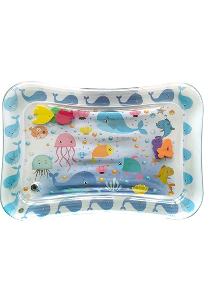 Buyfun Şişme Su Oyun Matı - Mavi (Yurtdışından) Buyfun Şişme Su Oyun Matı - Mavi (Yurtdışından)