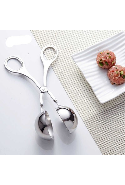 Yeni11 Metal Köfte Maşası Köfte Yuvarlama Aparatı Yeni11 Metal Köfte Maşası Köfte Yuvarlama Aparatı