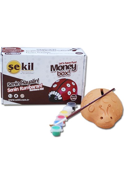 Hepsi Şekil Seramik Obje Uğur Böceği Kumbara Boyama Seti Hepsi Şekil Seramik Obje Uğur Böceği Kumbara Boyama Seti