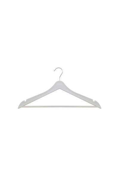 Cici Marketim Ahşap Görünümlü Elbise Askısı 36 Adet Plastik Askı Beyaz Cici Marketim Ahşap Görünümlü Elbise Askısı 36 Adet Plastik Askı Beyaz