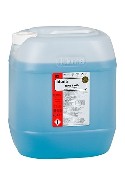 Iduna Rinse Aid Sert Sularda Etkili Bulaşık Makinesi Parlatıcısı 20 Litre