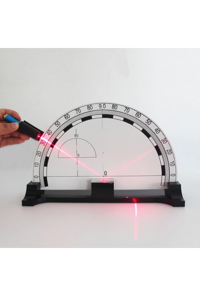 Ece Işık Kırılması Yansıması Deneyi Optik Düzeneği - Işık Kaynağı İle Ece Işık Kırılması Yansıması Deneyi Optik Düzeneği - Işık Kaynağı İle