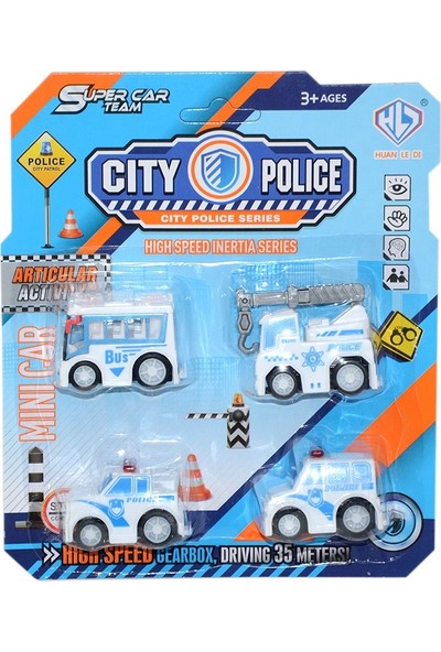 Can-Em Oyuncak 876E-44A Kart.sürt.askeri-Polis Aracları Can-Em Oyuncak 876E-44A Kart.sürt.askeri-Polis Aracları