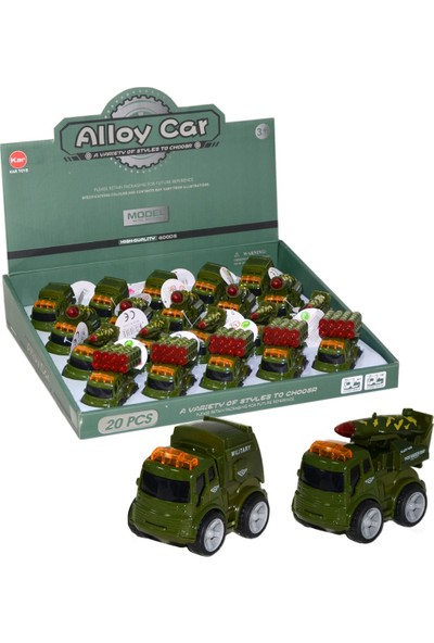 Can-Em Oyuncak 3313-20 Sürt.askeri Araçlar