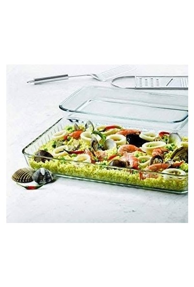 Paşabahçe 59204 Dikdörtgen Borcam Fırın Tepsisi 27X40 cm Paşabahçe 59204 Dikdörtgen Borcam Fırın Tepsisi 27X40 cm