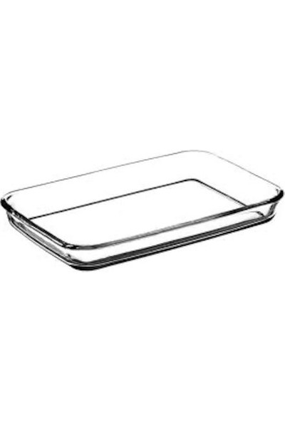 Paşabahçe 59004 Borcam Dikdörtgen Tepsi 34X22CM