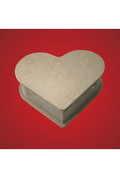 Artebella AKT08 Ahşap Mdf Kutu 19 x 19 x 7 cm