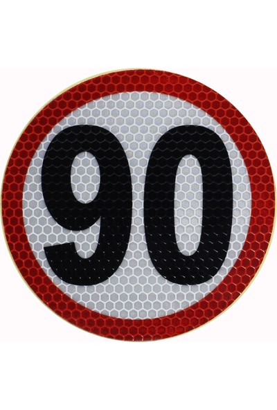 Badem10 Reflektörlü Fosforlu Bant Tır Kamyon Dorse Arkası  Badem10 Reflektörlü Fosforlu Bant Tır Kamyon Dorse Arkası