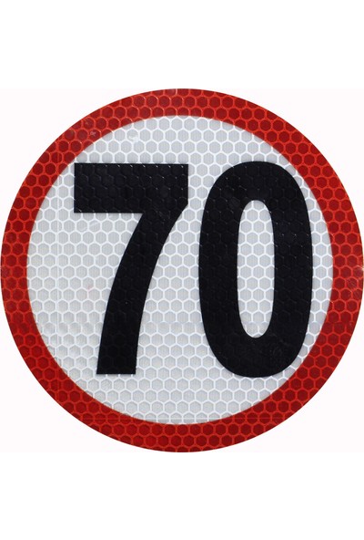 Badem10 Reflektörlü Fosforlu Bant Tır Kamyon Dorse Arkası 