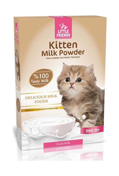 Little Friends Yavru Kedi Süt Tozu 200 gr Little Friends Yavru Kedi Süt Tozu 200 gr