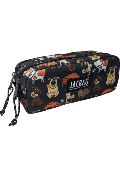 Jacbag Dual Pouch Pencil Case-Çift Bölmeli Kalemkutu Jacbag Dual Pouch Pencil Case-Çift Bölmeli Kalemkutu