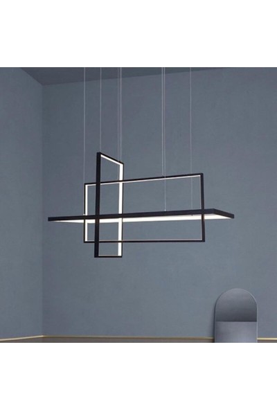 Voxlamplighting 80X37-60X35-50X20CM 3'lü Dikdörgen Tasarım