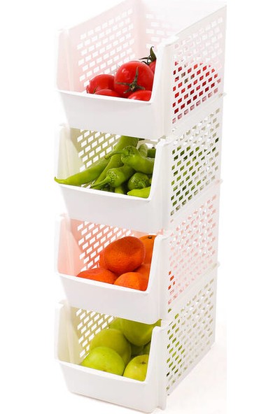 Markapia Home Dolap Içi Düzenleyici 4'lü 20 cm Markapia Home Dolap Içi Düzenleyici 4'lü 20 cm