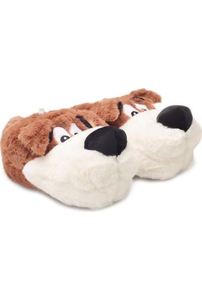 Twigy Tw Bobby Sessiz Taban Panduf Kadın Panduf TT0730 Cf Kahverengi 38 - 39