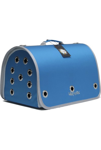 Leonpet Kapalı Flybag Kedi Köpek Taşıma Çantası Mavi
