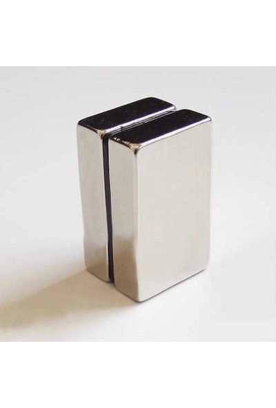 Dünya Magnet Neodyum Mıknatıs 40 x 20 x 10 Köşeli Güçlü Magnet (2'li Paket) Dünya Magnet Neodyum Mıknatıs 40 x 20 x 10 Köşeli Güçlü Magnet (2'li Paket)