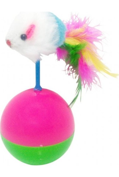 Nunbell Kedi Oyuncak Hacı Yatmaz Fare 7 cm