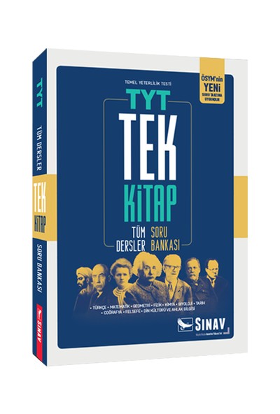 Sınav Yayınları TYT Tüm Dersler Tek Kitap Soru Bankası