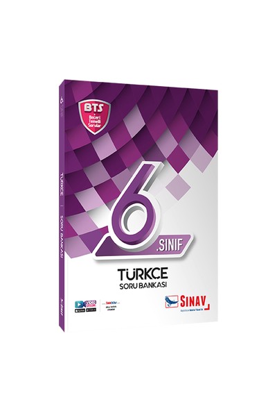 Sınav Yayınları 6. Sınıf Türkçe BTS Soru Bankası