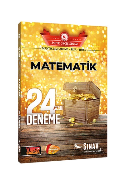 Sınav Yayınları 8. Sınıf LGS Matematik 24 Deneme