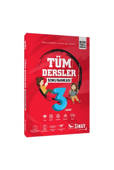 Sınav Yayınları 3. Sınıf Tüm Dersler Soru Bankası