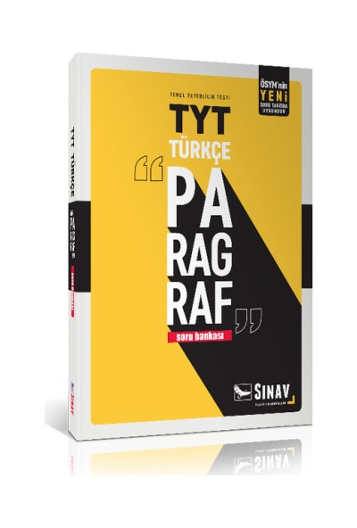 Sınav Yayınları TYT Paragraf Soru Bankası