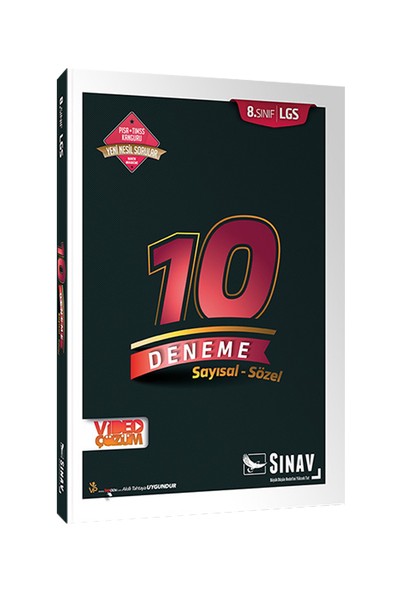 Sınav Yayınları 8. Sınıf LGS 10 Deneme