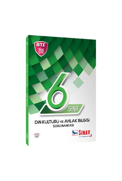 Sınav Yayınları 6. Sınıf Din Kültürü ve Ahlak Bilgisi Soru Bankası