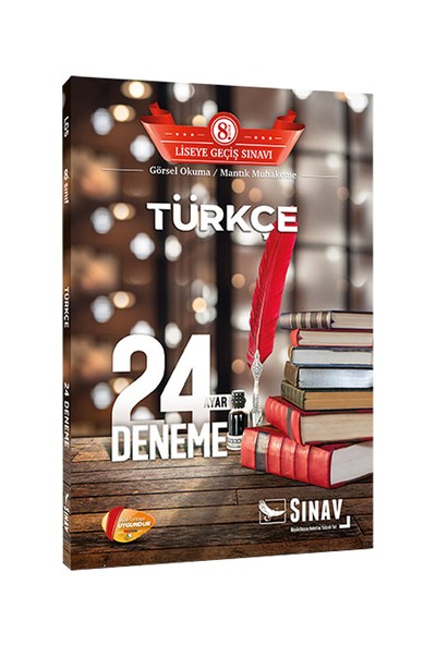 Sınav Yayınları 8. Sınıf LGS Türkçe 24 Deneme
