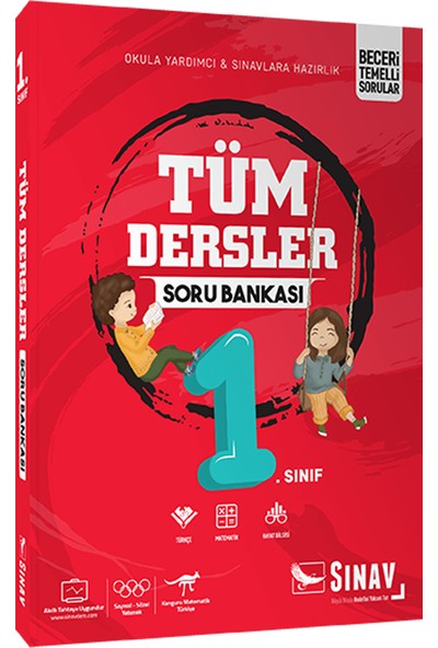 Sınav Yayınları 1. Sınıf Tüm Dersler Soru Bankası