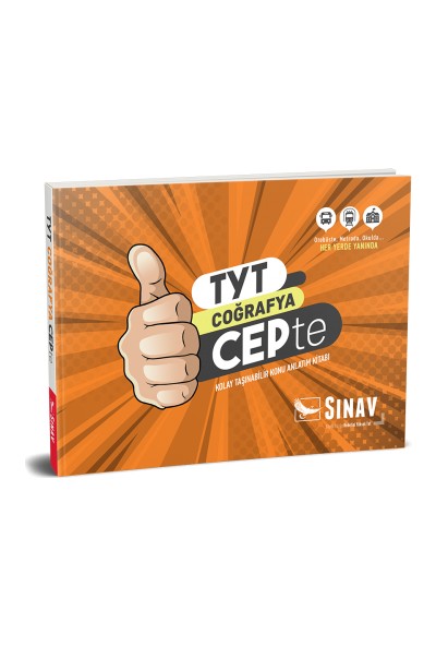 Sınav Yayınları TYT Coğrafya Konu Anlatımlı Cep Kitabı Sınav Yayınları TYT Coğrafya Konu Anlatımlı Cep Kitabı