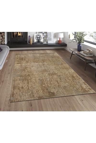 Balat Halı Modern Desenli Kahve Kalın Oturma Odası ve Salon Halı Balat Halı Modern Desenli Kahve Kalın Oturma Odası ve Salon Halı