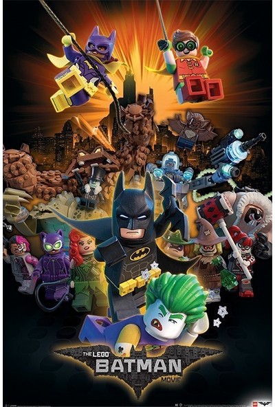 Maxi Poster LEGO Batman Boom Maxi Poster LEGO Batman Boom