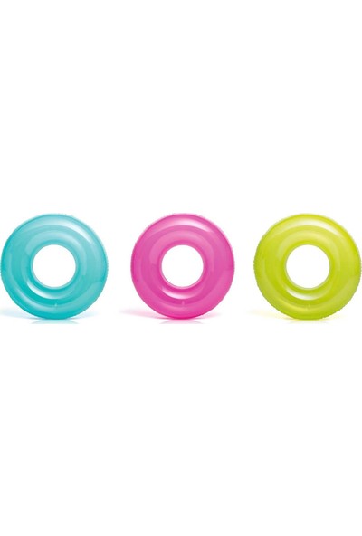 Intex Şeffaf Jumbo Çocuk Simit 76 cm 59260 Intex Şeffaf Jumbo Çocuk Simit 76 cm 59260