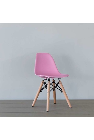 Iconic Kids Kolçaksız Çocuk Sandalyesi Pembe Iconic Kids Kolçaksız Çocuk Sandalyesi Pembe