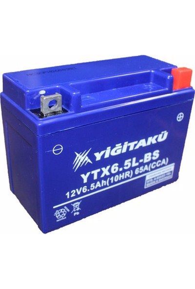 Yiğit Akü 12 V 6.5 Ah Motosiklet Aküsü