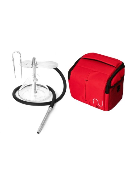 Nargile Uzmanı Nu Jet Çantalı Çelik Nargile Takımı