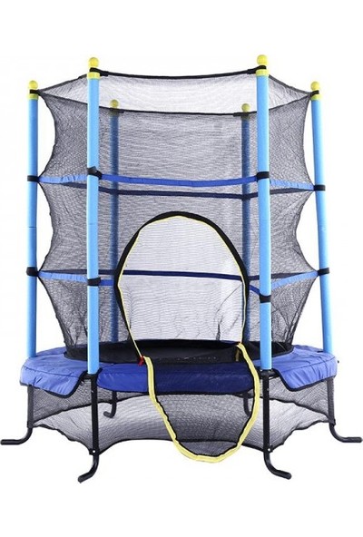 Leyaton Çocuk Trambolini Fileli Trambolin 140 cm Mavi Leyaton Çocuk Trambolini Fileli Trambolin 140 cm Mavi