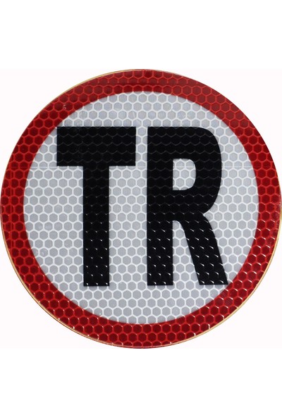 Badem10 Reflektörlü Fosforlu Bant Tır Kamyon Dorse Arkası 