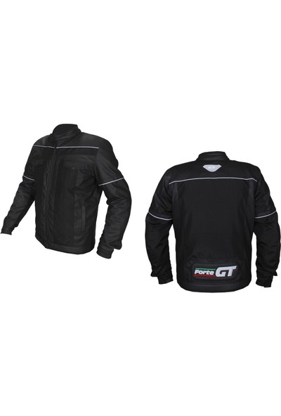 Forte Gt 1071 Street Deri ve Condura Motosiklet Montu Siyah Yeni Sezon Forte Gt 1071 Street Deri ve Condura Motosiklet Montu Siyah Yeni Sezon