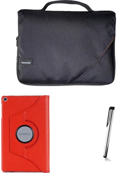Moserini Samsung Galaxy Tab S6 Lite P610 P617 (10.4 inç) Smart Slim Siyah Tablet Çantası + Kırmızı Dönerli Kılıf + Kalem Moserini Samsung Galaxy Tab S6 Lite P610 P617 (10.4 inç) Smart Slim Siyah Tablet Çantası + Kırmızı Dönerli Kılıf + Kalem