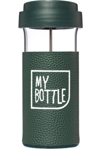 My Bottle Online Çarşım My Bottle French Press Isıya Dayanıklı Cam Mug 450 ml (Deri Kılıf ) My Bottle Online Çarşım My Bottle French Press Isıya Dayanıklı Cam Mug 450 ml (Deri Kılıf )