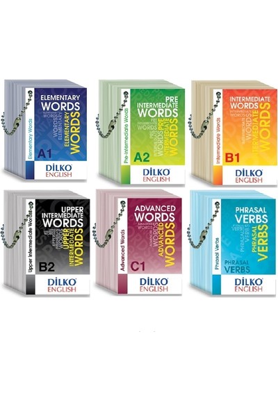 Dilko Yayıncılık Kelime Kartları A1-A2-B1-B2-C1-Phrasal Verbs Dilko Yayıncılık Kelime Kartları A1-A2-B1-B2-C1-Phrasal Verbs