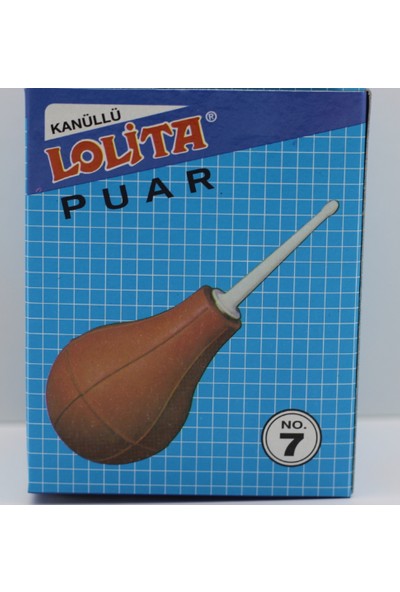 Lolıta Puar Kanüllü No 7