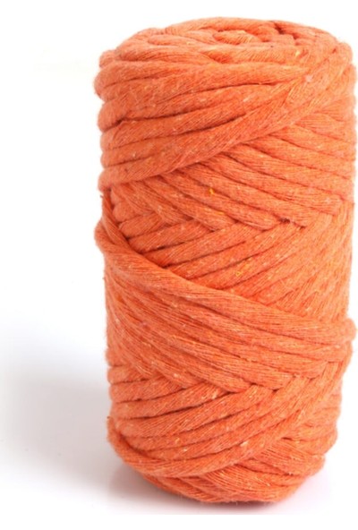 Yulicraft 4 mm Turuncu Tarama Makrome Ipi Taranabilir Tek Büklüm Yulicraft 4 mm Turuncu Tarama Makrome Ipi Taranabilir Tek Büklüm