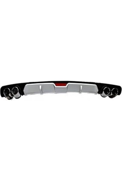 Macha Fiat Egea Arka Tampon Difüzör Çift Egzoz Çıkışlı Macha Fiat Egea Arka Tampon Difüzör Çift Egzoz Çıkışlı