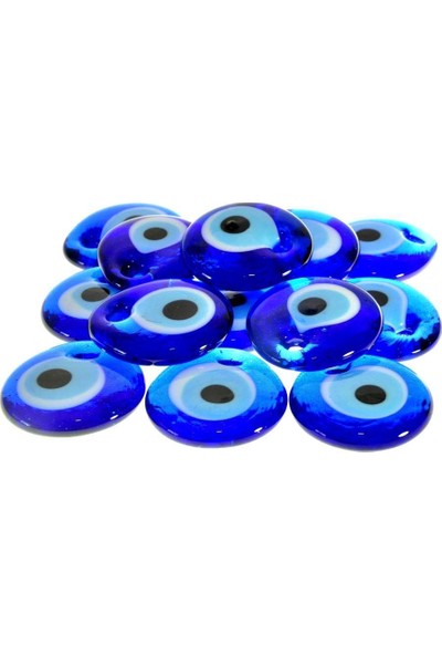 Hd Marketim Hdmarketim 4 cm (50ADET) Ağaç Süsleme Dekor Süsleme Cam Nazar Boncuğu Delikli Nazarlık Hd Marketim Hdmarketim 4 cm (50ADET) Ağaç Süsleme Dekor Süsleme Cam Nazar Boncuğu Delikli Nazarlık