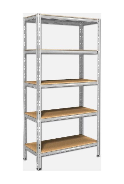 Bidesenal Metal Raf Sistemi Yük Rafı 5 Raflı 875KG 180X90X40