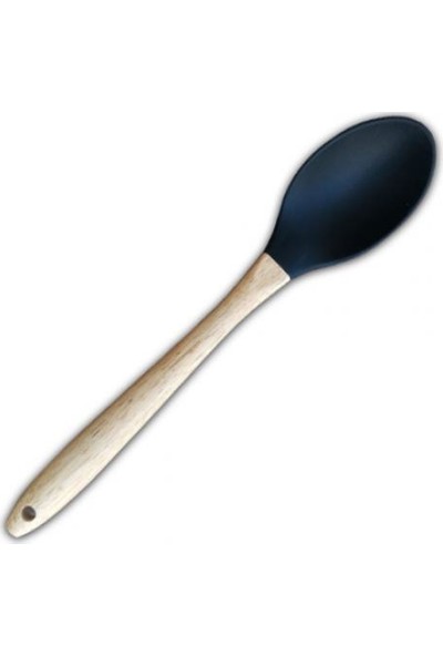 Krd Home Bambu Saplı Silikon Kaşık 33 cm